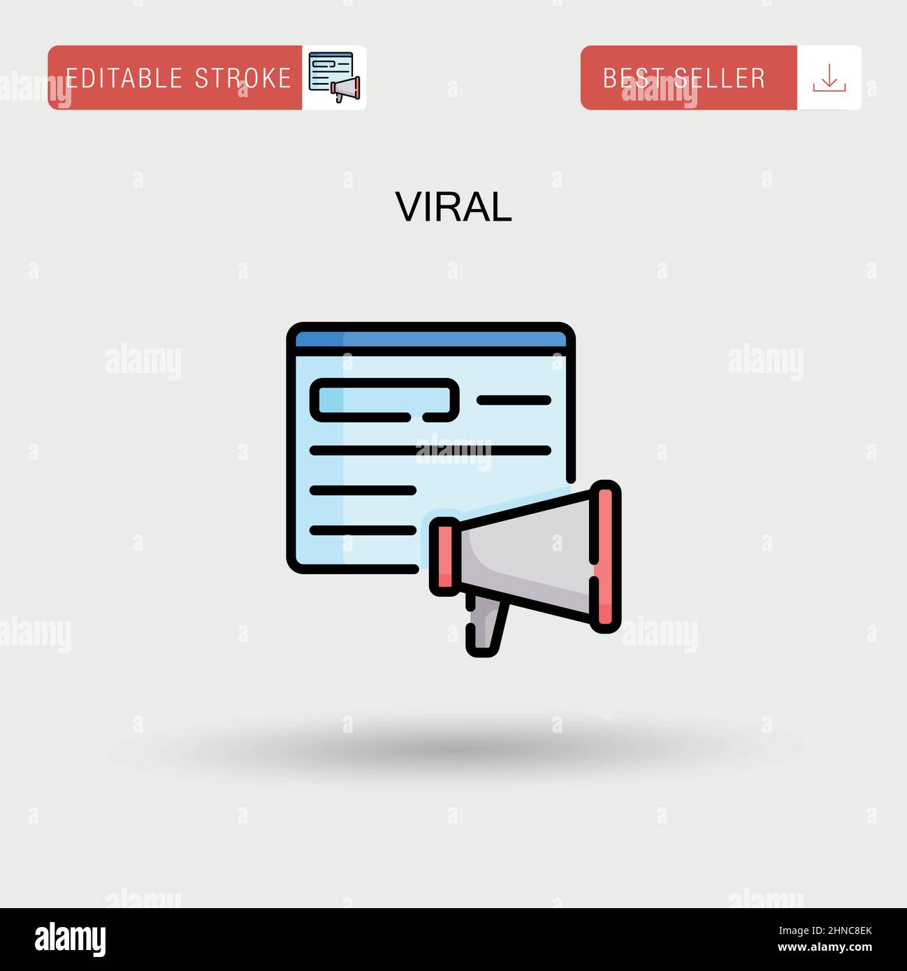 Content viral Stock Vector Images - Alamy