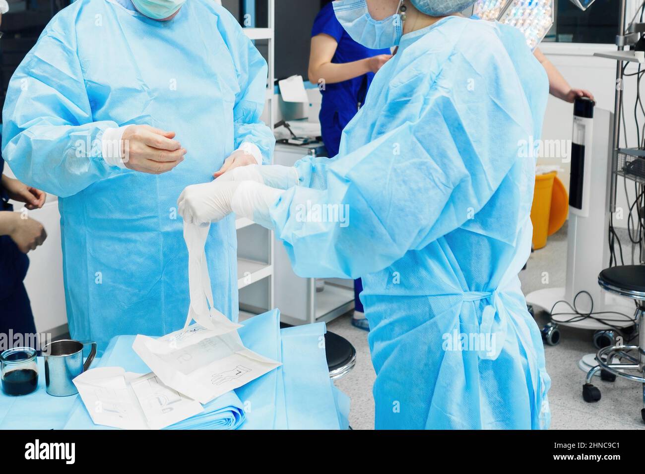 Sterile uniform hi-res stock photography and images - Alamy