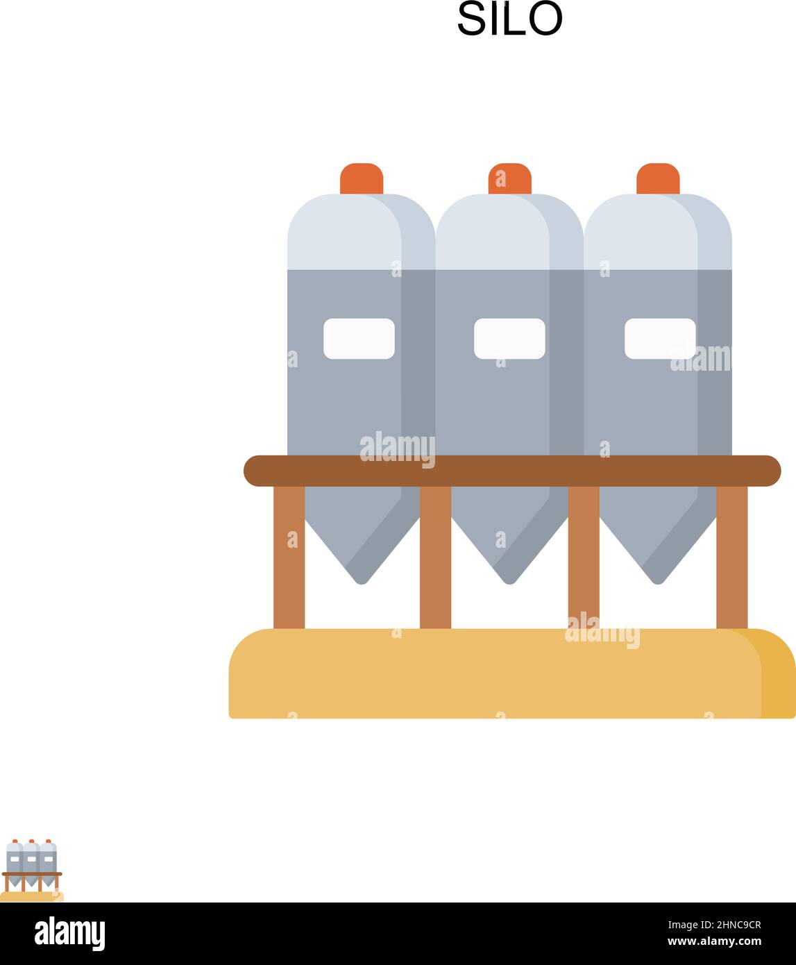 Silver tower Stock Vector Images - Alamy