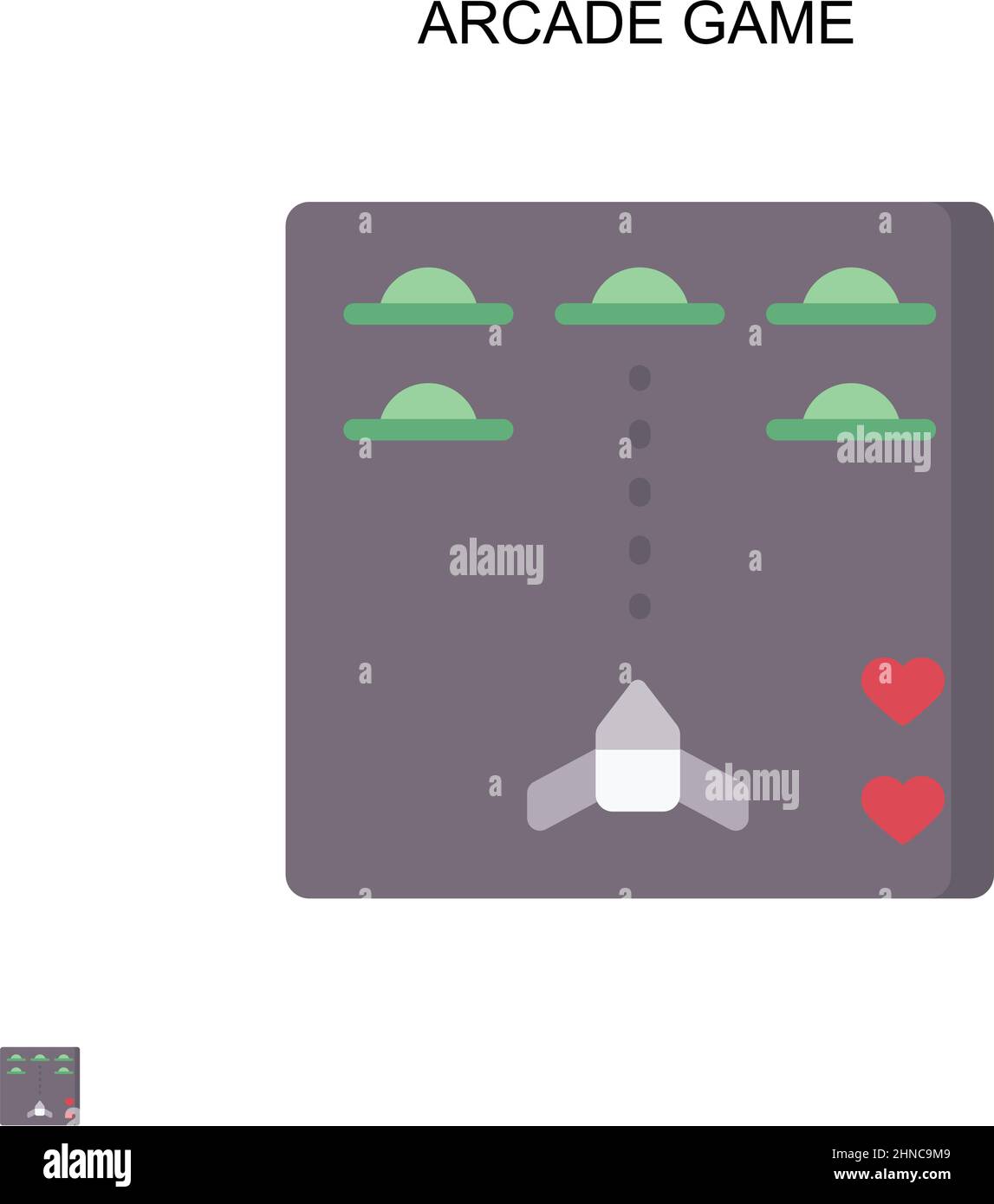 Retro video game arcade hi-res stock photography and images - Alamy