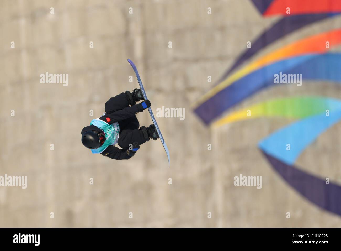 Beijing, China. 15th Feb, 2022. Ge Rong (CHN) Snowboarding : Women's ...