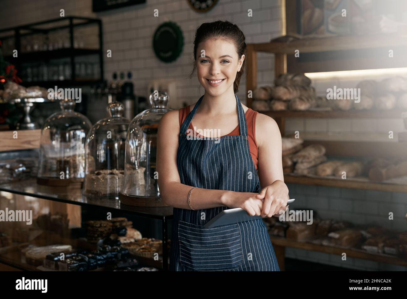 Shot young waitress waiter hi-res stock photography and images - Alamy