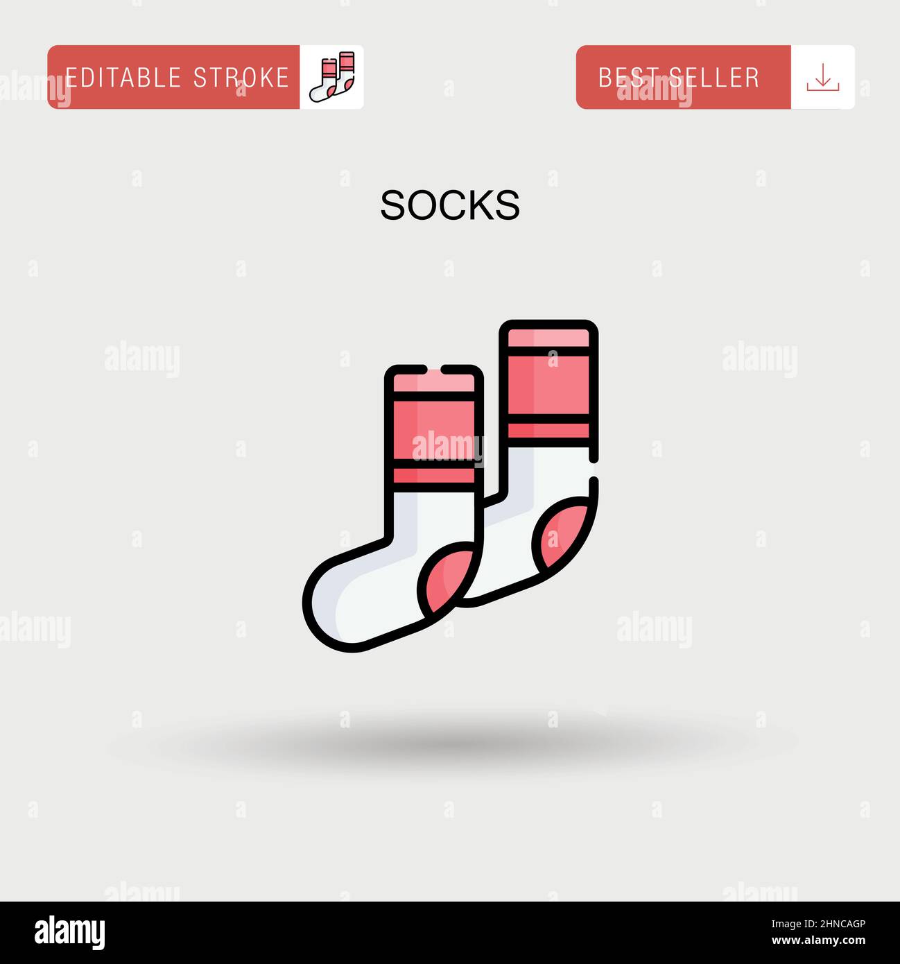 White socks feet Stock Vector Images - Alamy