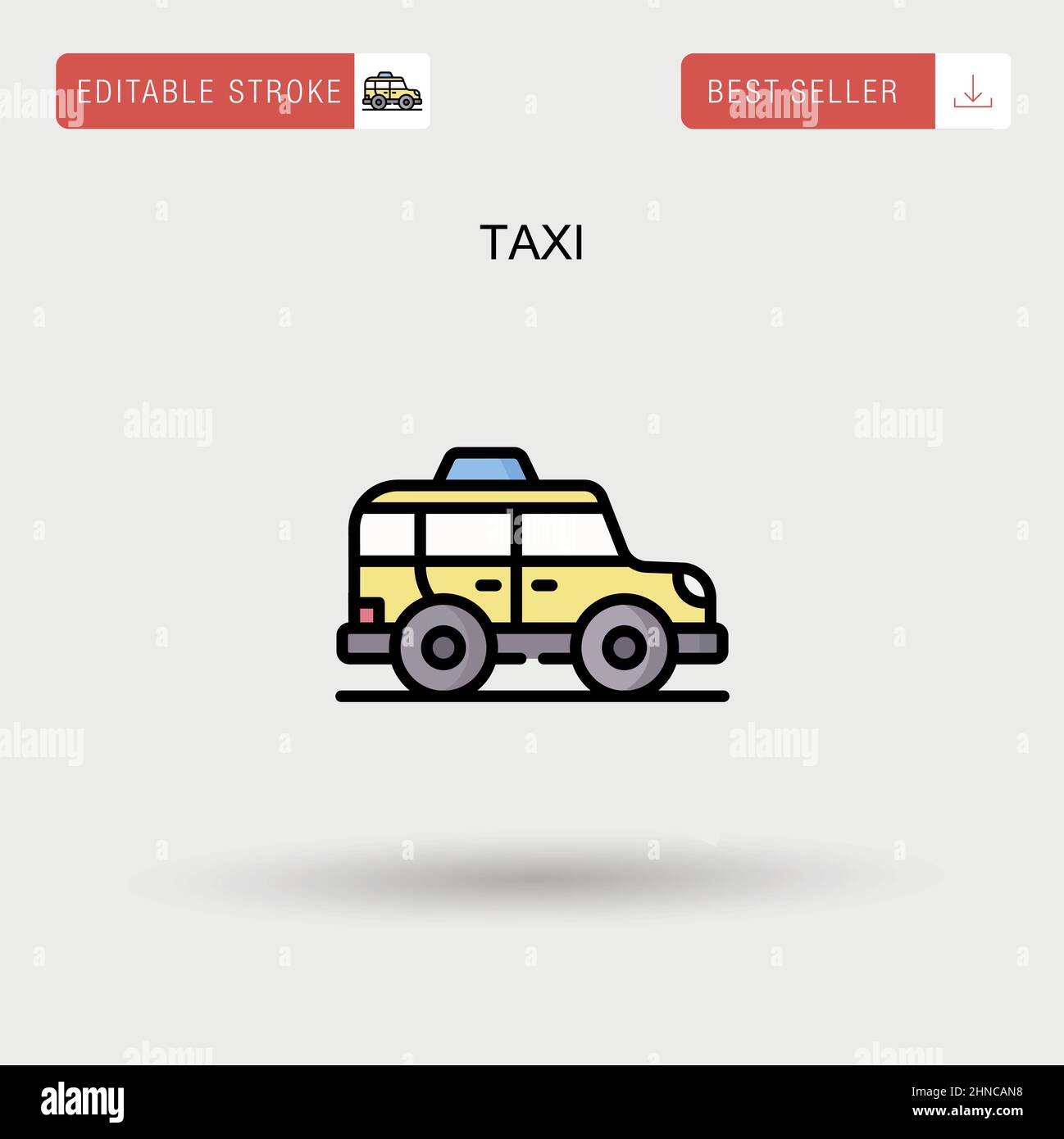 Taxi phone icon simple hi-res stock photography and images - Alamy