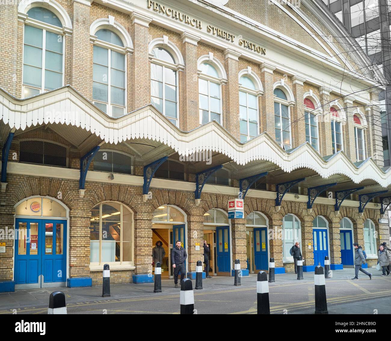 Fenchurch street rail station london hi-res stock photography and ...