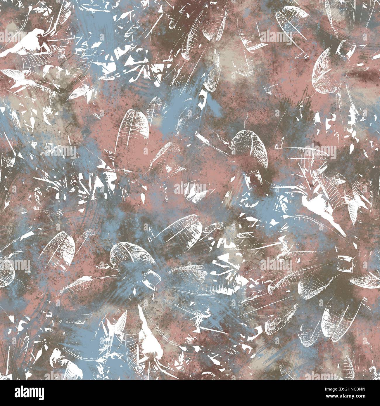 Seamless neutral and white grungy classic abstract surface pattern ...