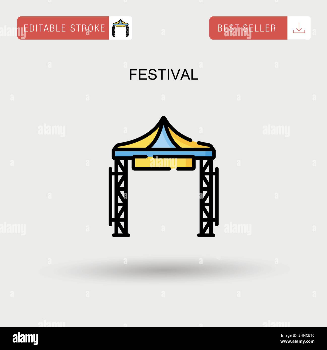 Festival Simple vector icon Stock Vector Image & Art - Alamy