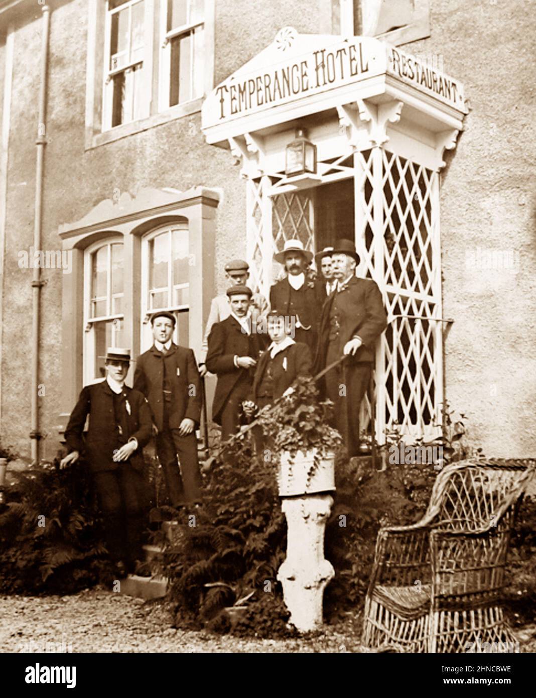 A Temperance hotel, England, early 1900s Stock Photo - Alamy