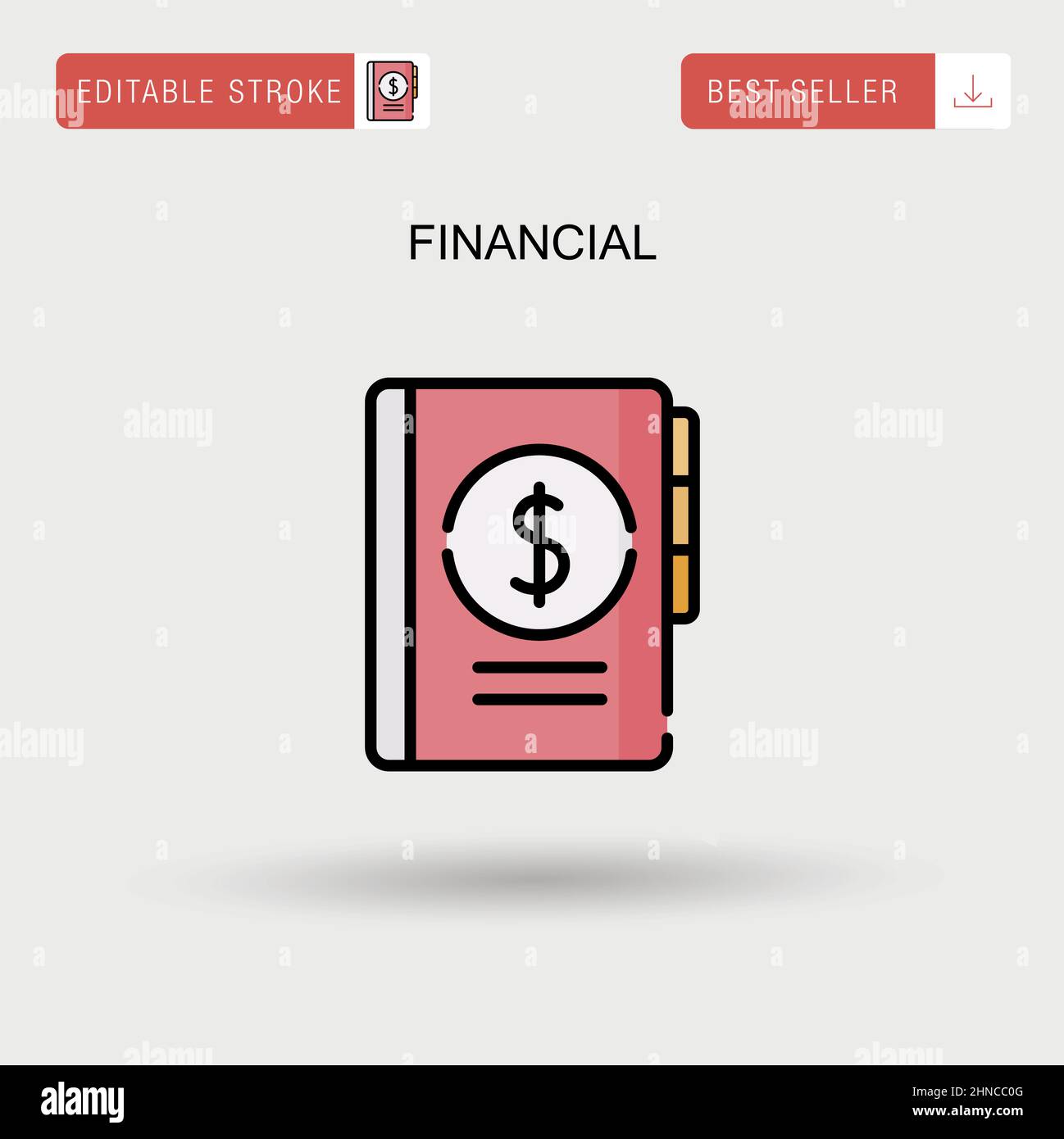 Financial Simple vector icon Stock Vector Image & Art - Alamy