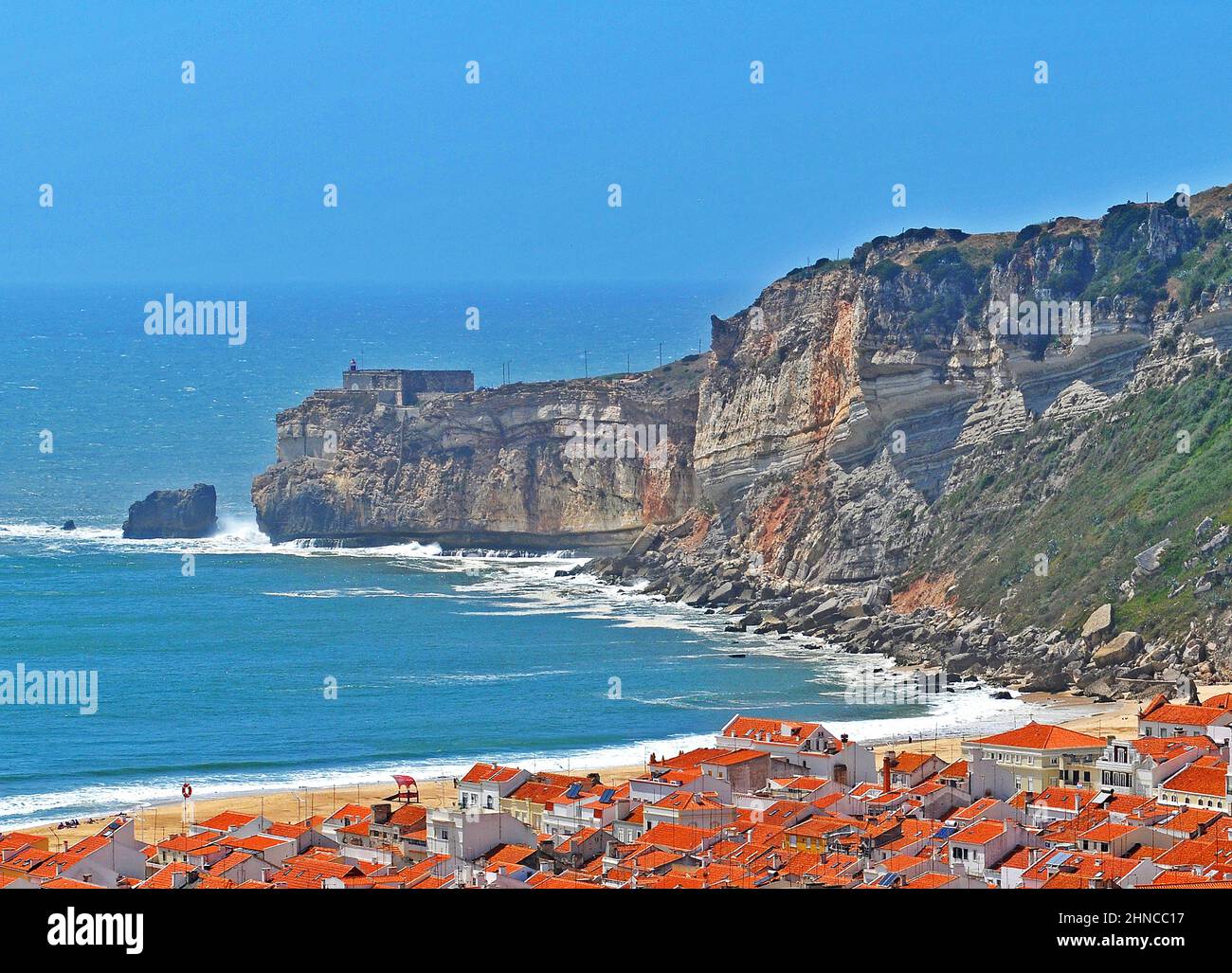 Nazare city hi-res stock photography and images - Alamy