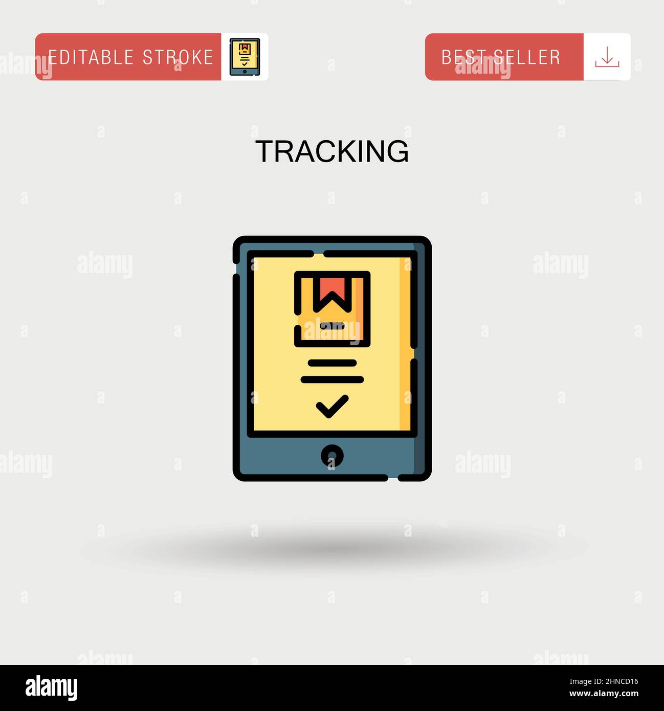 Tracking Simple vector icon Stock Vector Image & Art - Alamy