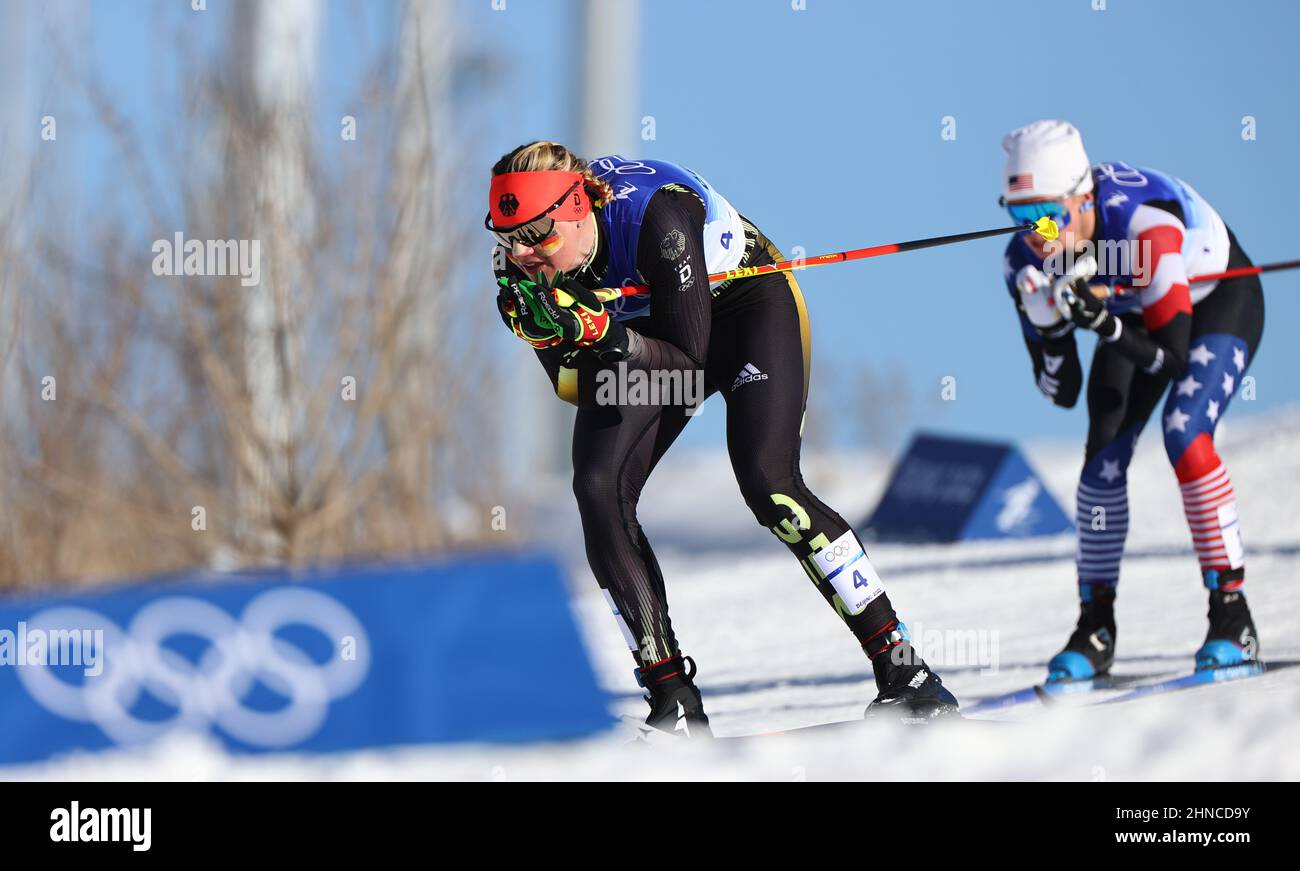 Jessie diggins olympic cross country hi-res stock photography and ...