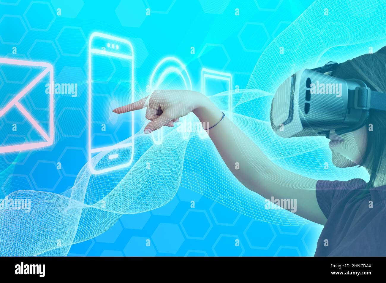 Female avatar virtual woman hi-res stock photography and images - Alamy