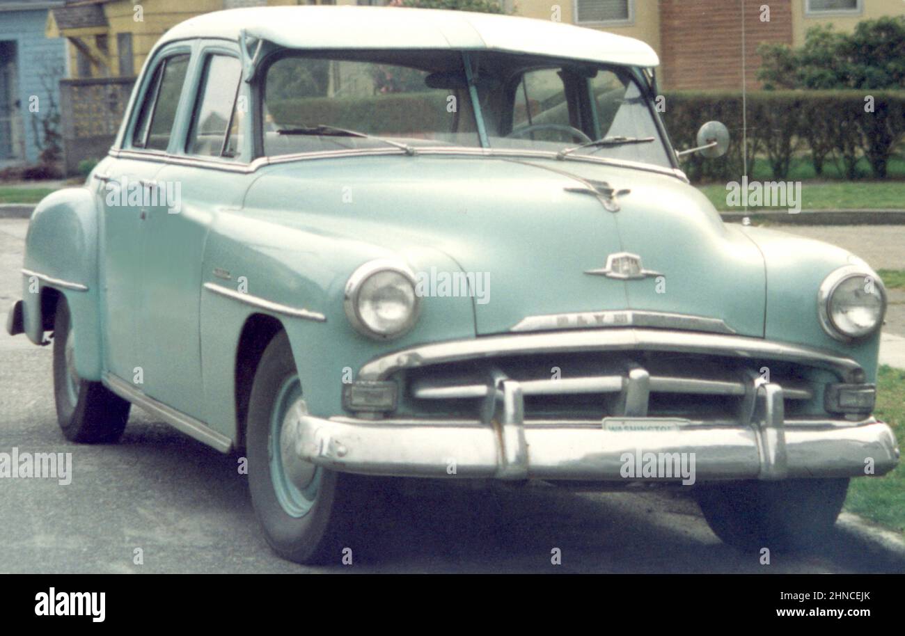 1952 Plymouth Cranbrook sedan Stock Photo - Alamy