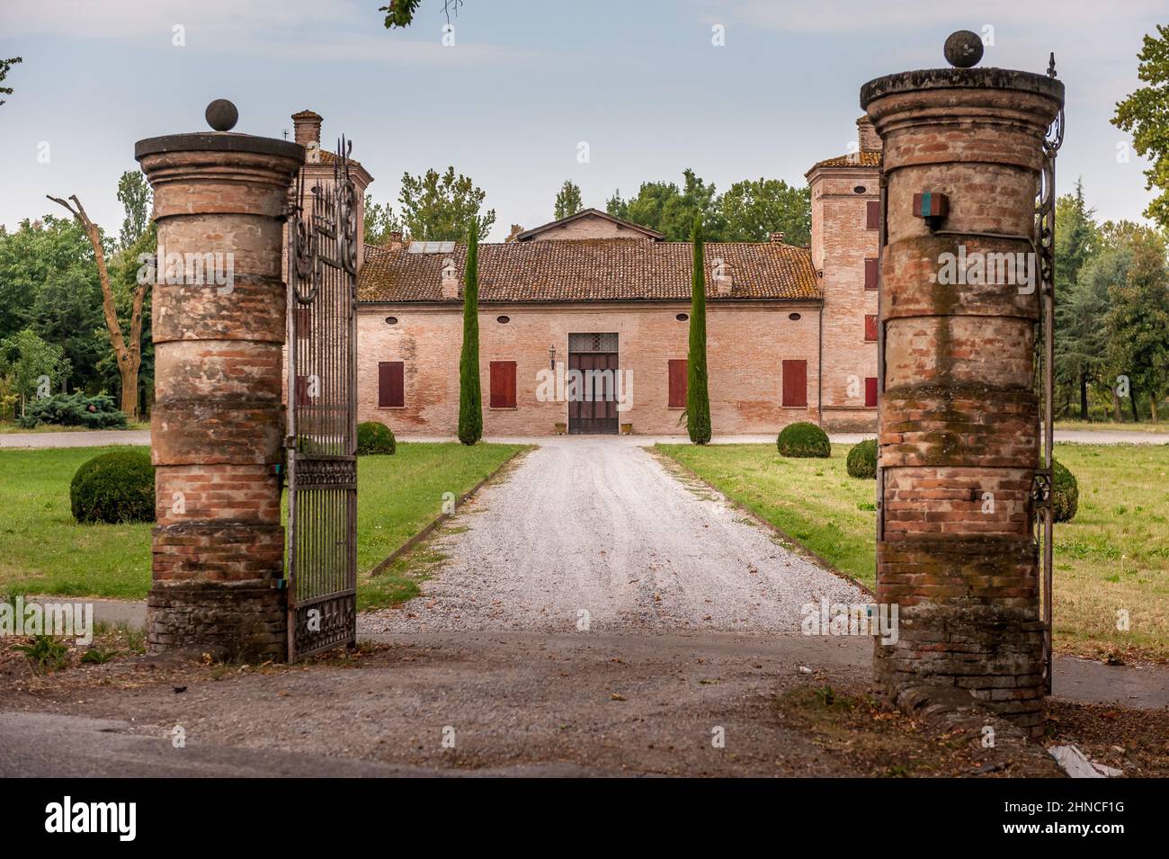 View of central Modena and the architecture of the city Stock Photo - Alamy