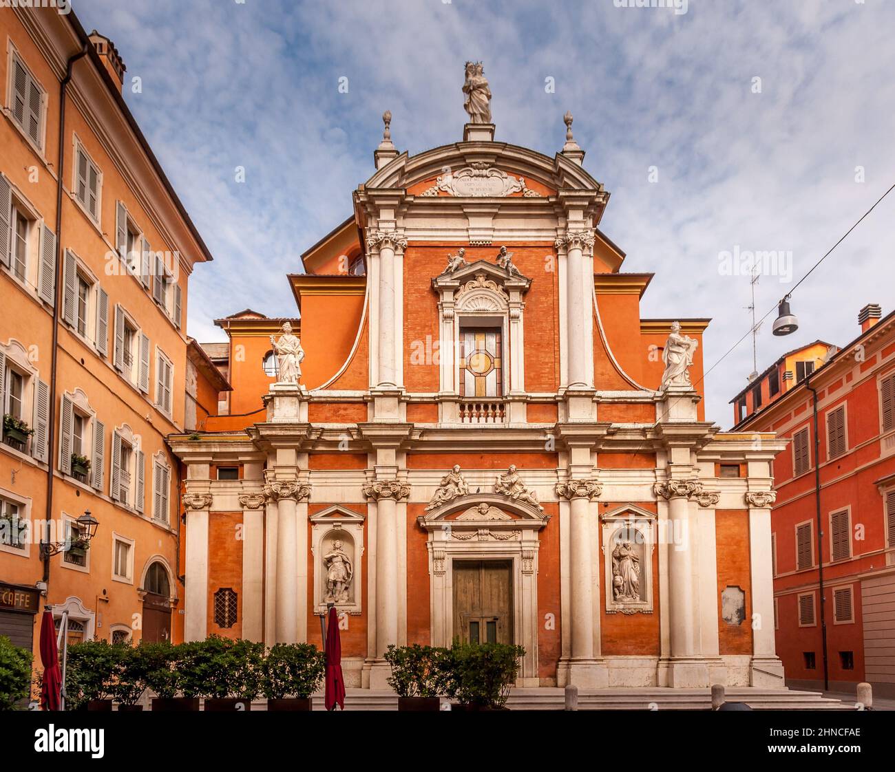 View of central Modena and the architecture of the city Stock Photo - Alamy