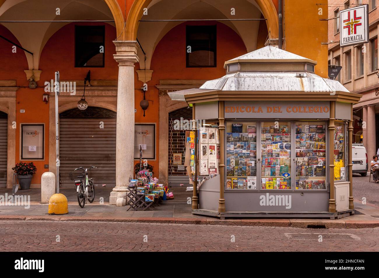 View of central Modena and the architecture of the city Stock Photo - Alamy