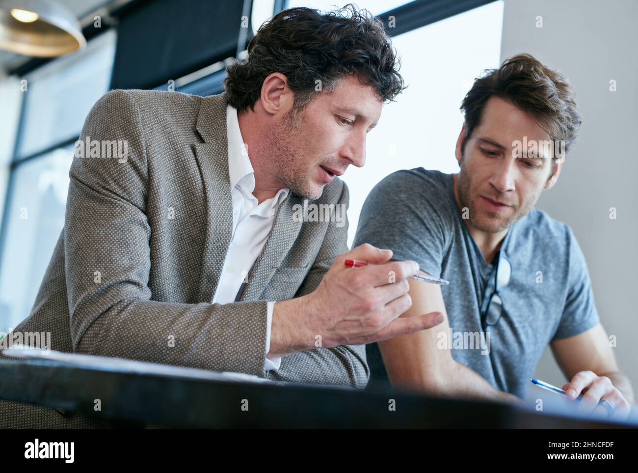 Employee appraisal meeting hi-res stock photography and images - Alamy