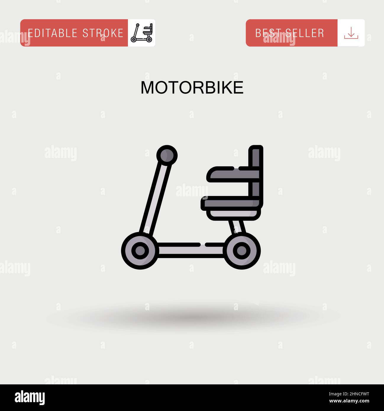 Motorcycles road Stock Vector Images - Alamy