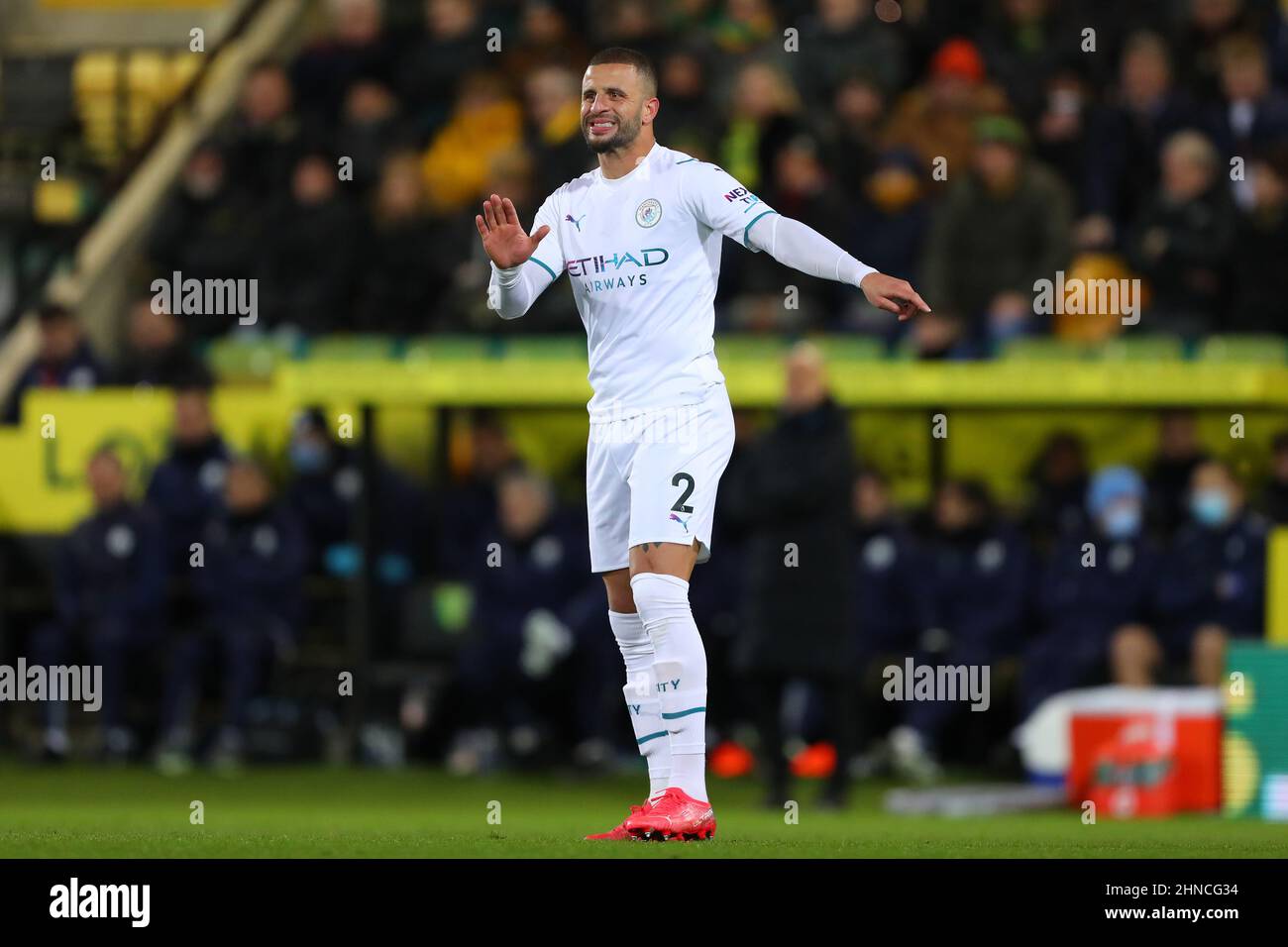 Kyle walker manchester city v norwich city 2021 hi-res stock ...