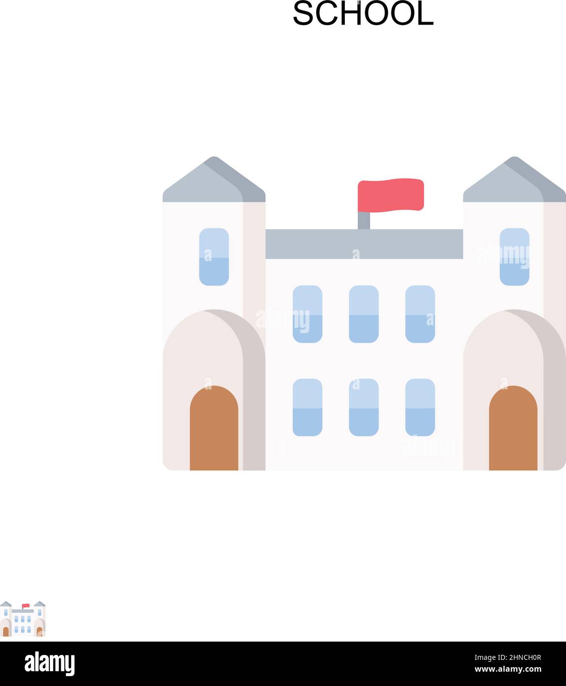 School children icon hi-res stock photography and images - Alamy