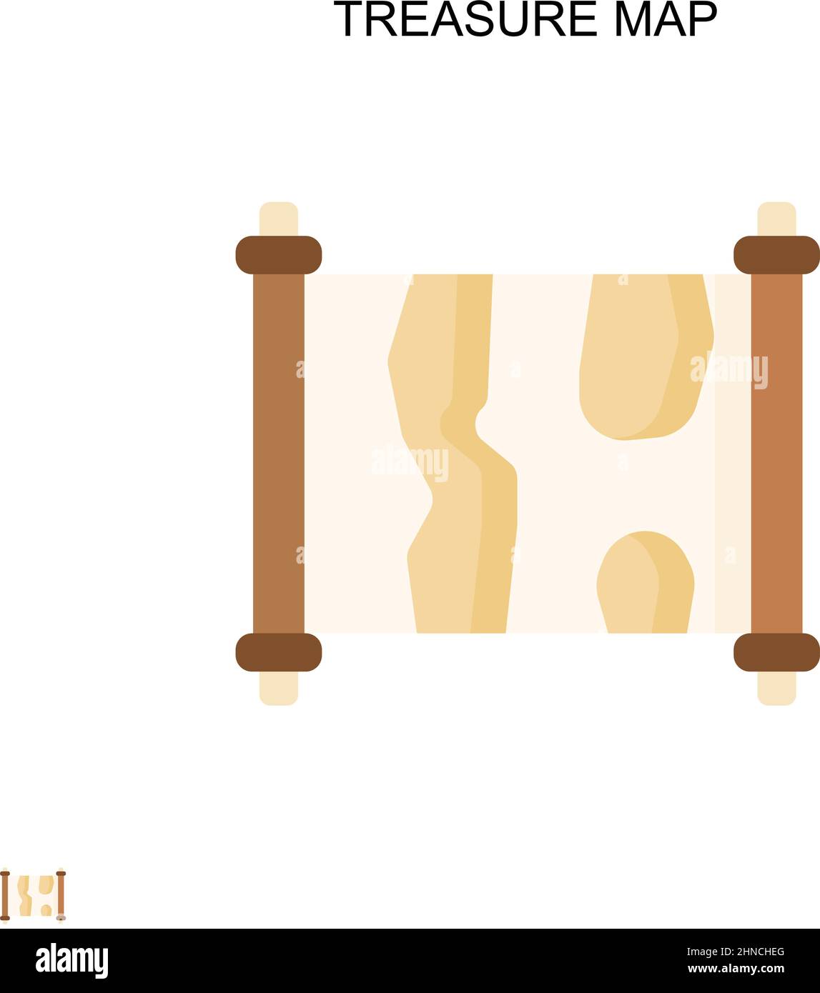 Drawing treasure island map hi-res stock photography and images - Alamy