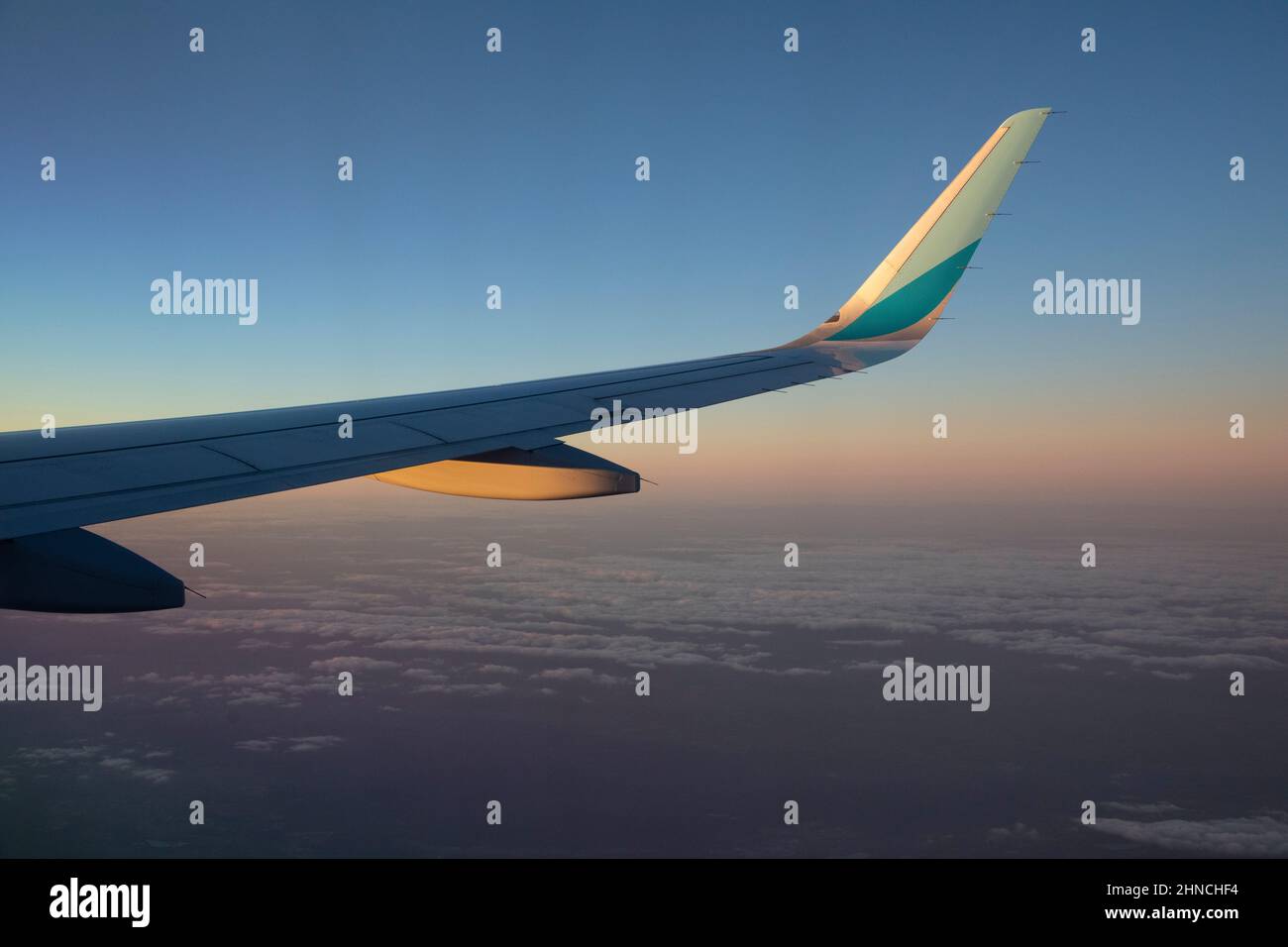 Aeroplane wing inside aeroplane hi-res stock photography and images - Alamy