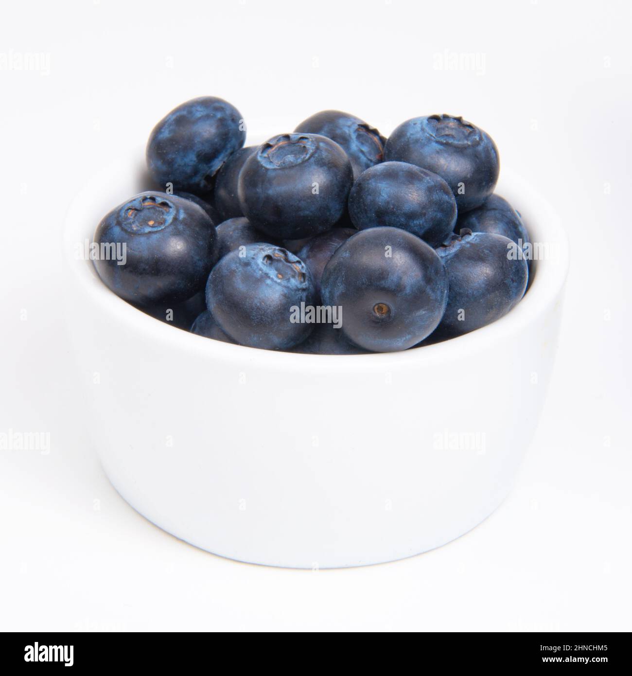 Perfect blueberry on the white background Stock Photo - Alamy