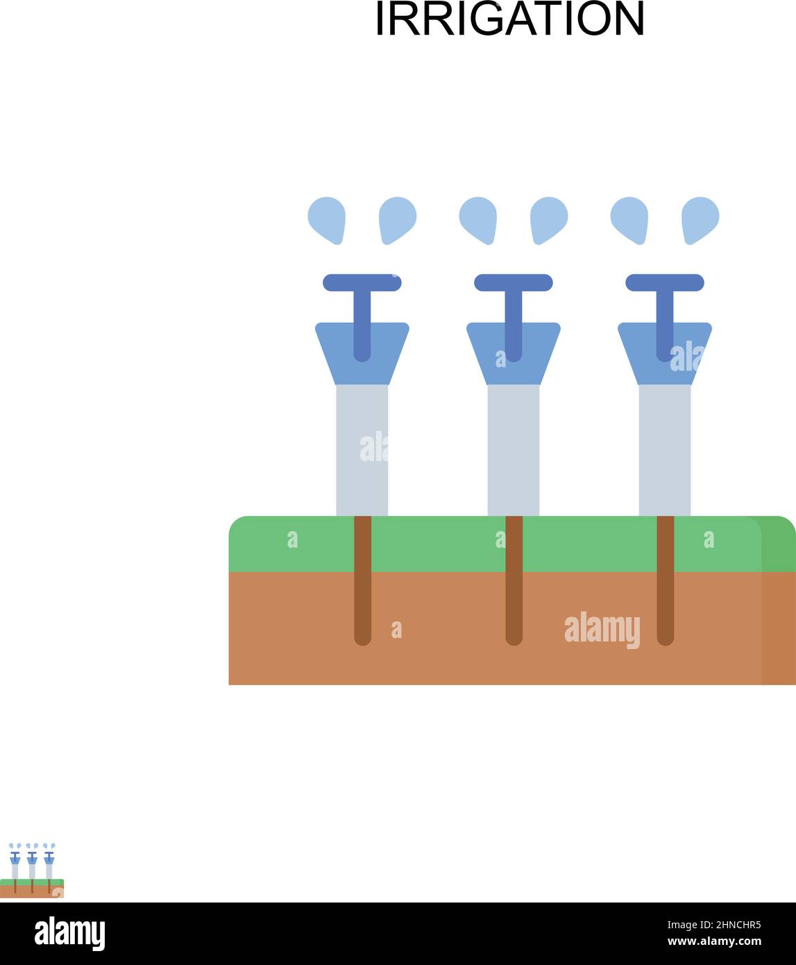 Simple Drip Irrigation Diagram