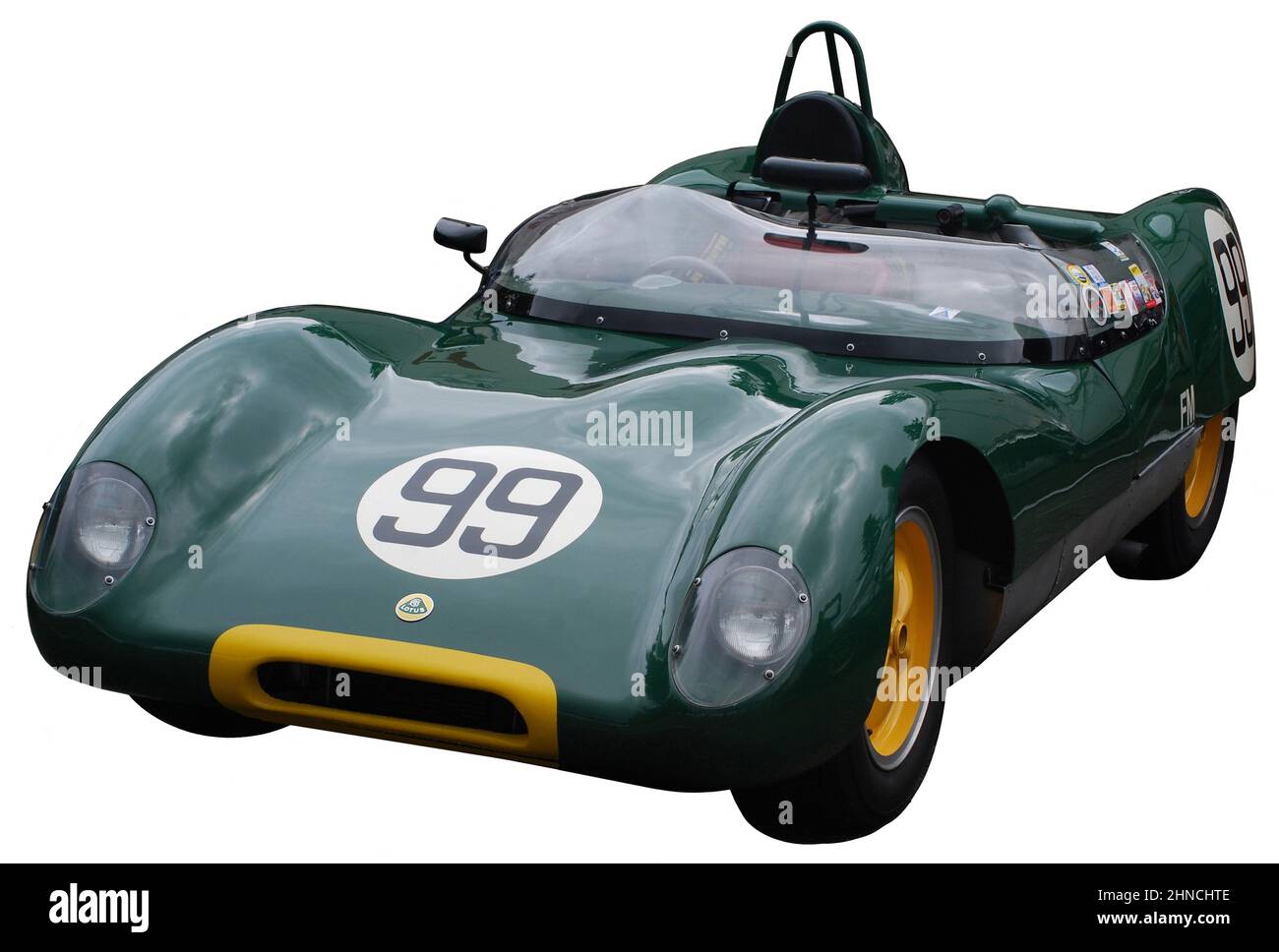 1962 Lotus 23B in British Racing Green Stock Photo - Alamy