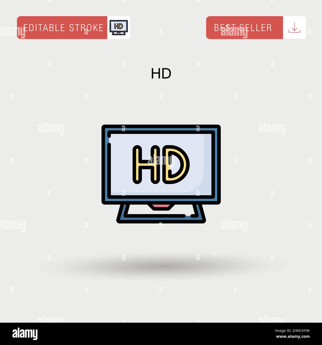 Hd Simple vector icon Stock Vector Image & Art - Alamy