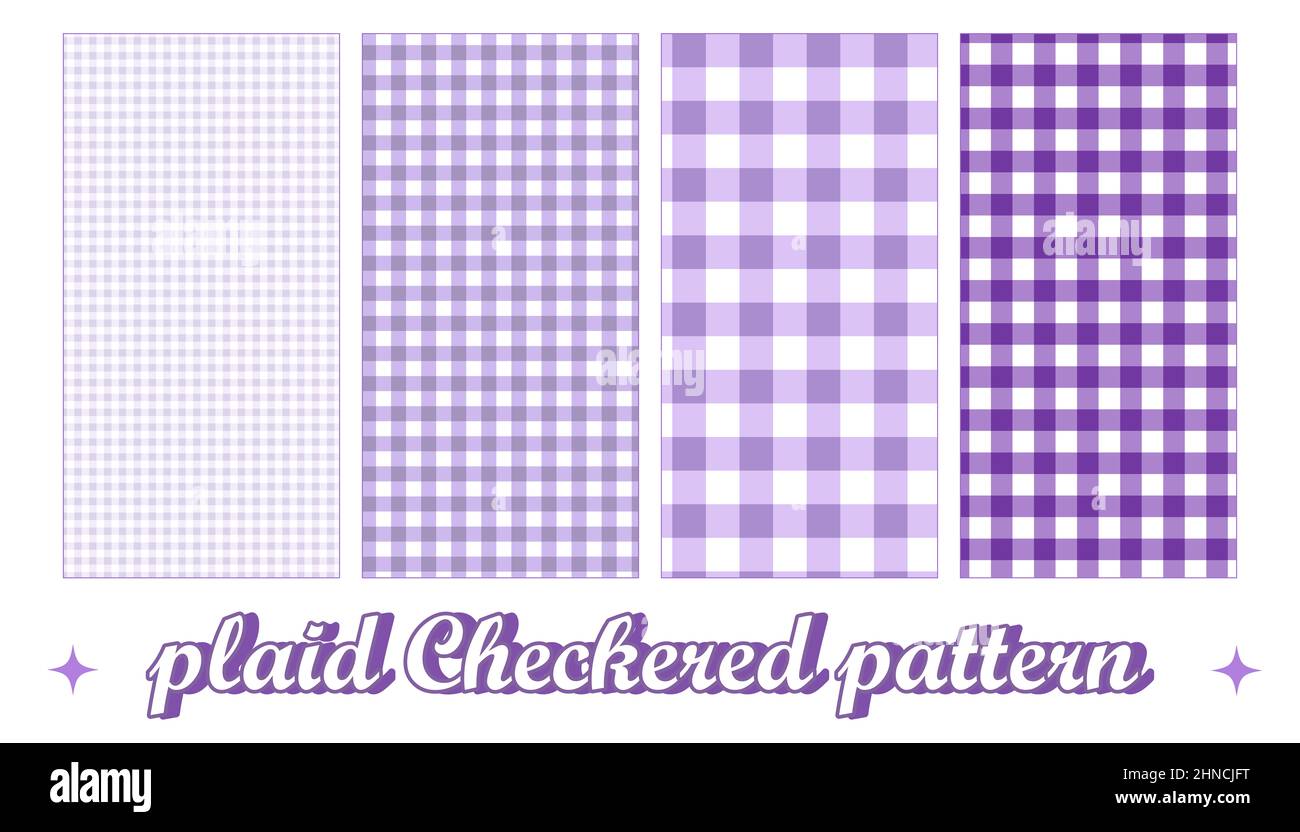Purple white checkered background hi-res stock photography and images ...