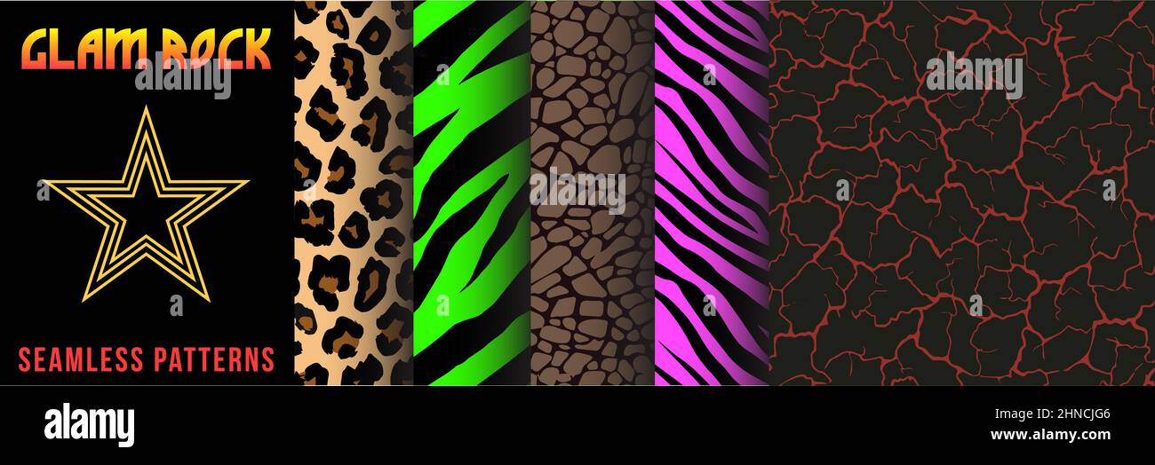 1980s Glam Rock Fashion