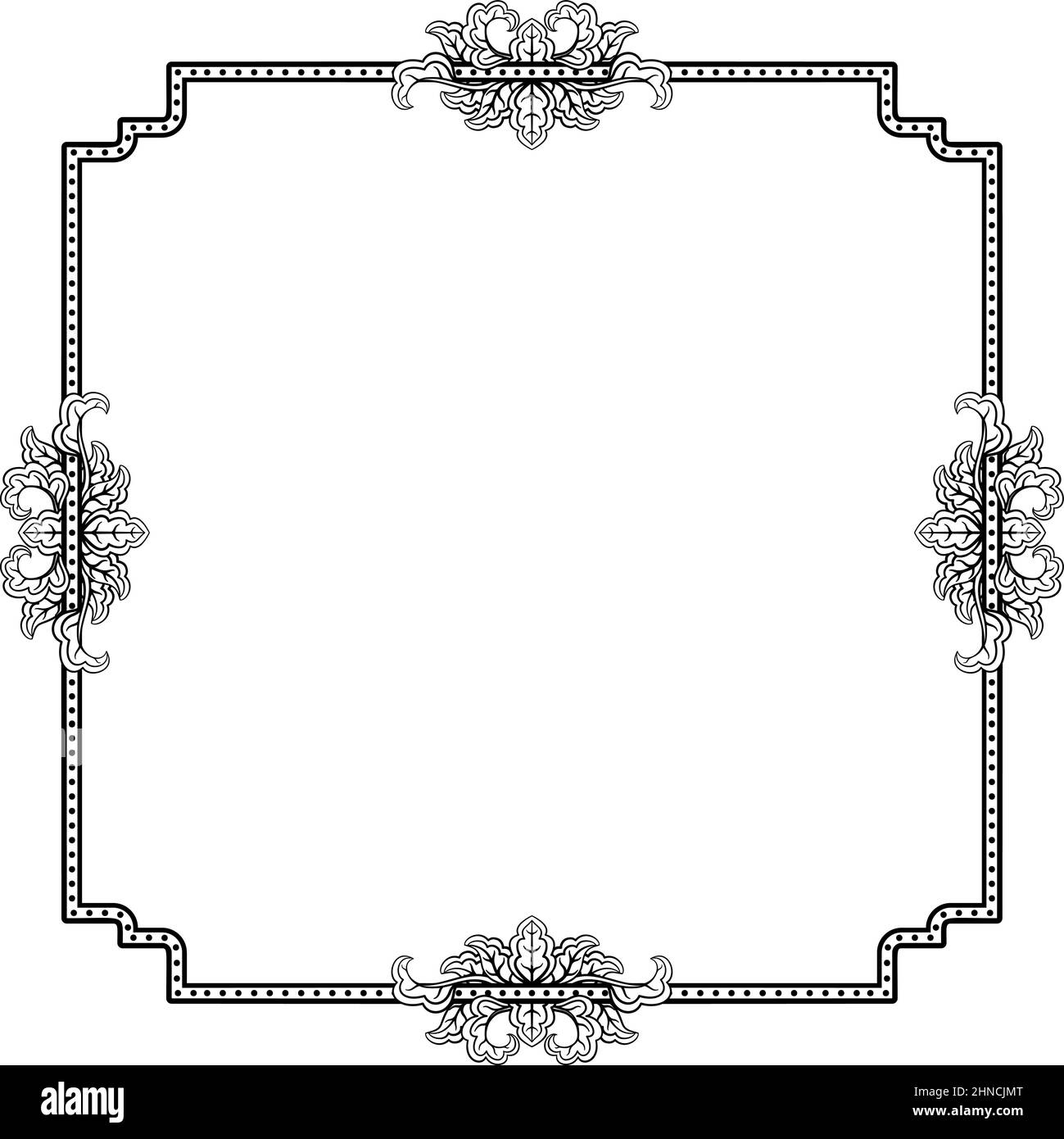 Art deco border hi-res stock photography and images - Alamy