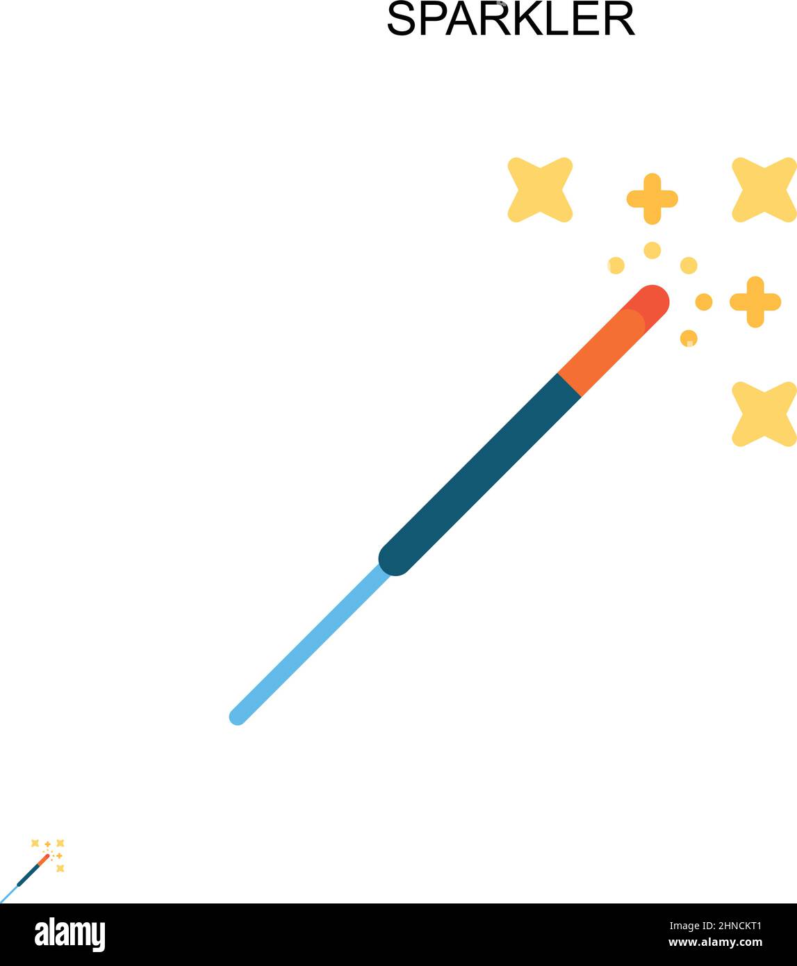 Sparklers dark background Stock Vector Images - Alamy