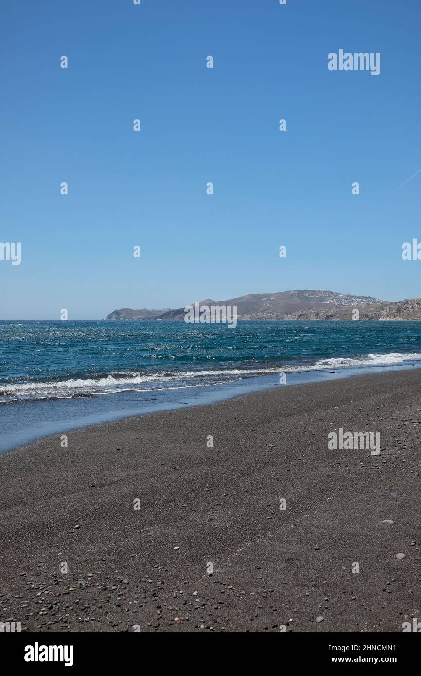 Santorini vlychada hi-res stock photography and images - Alamy