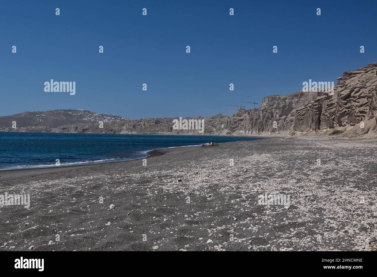 Santorini vlychada hi-res stock photography and images - Alamy