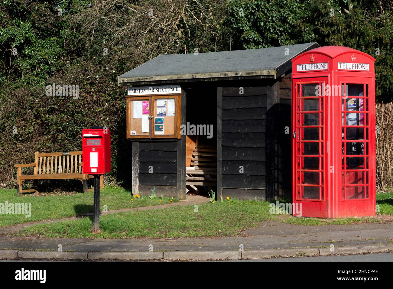 Barston village, West Midlands, England, UK Stock Photo - Alamy