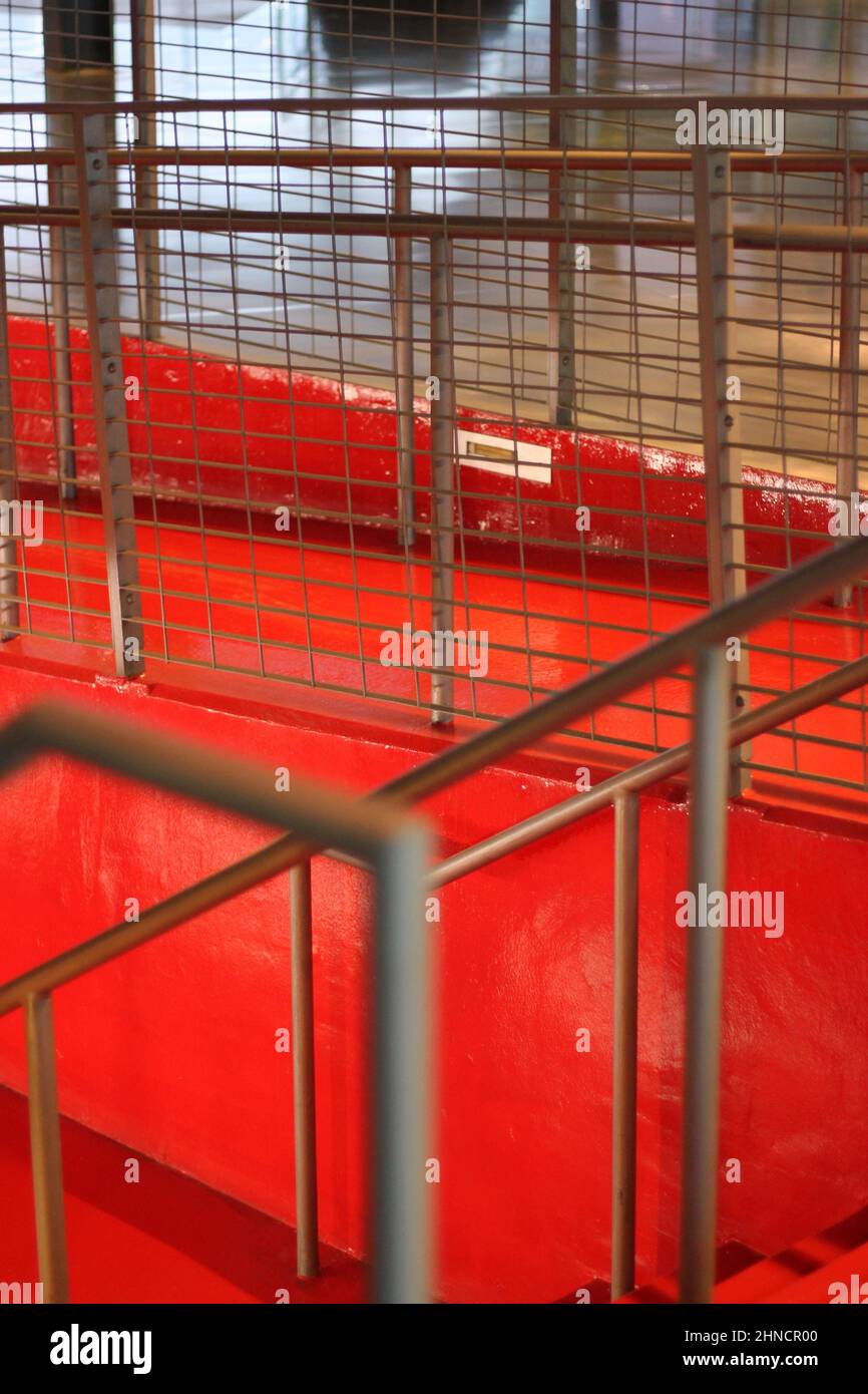 Modern contemporary architecture at IIT’s McCormick Student Center in ...