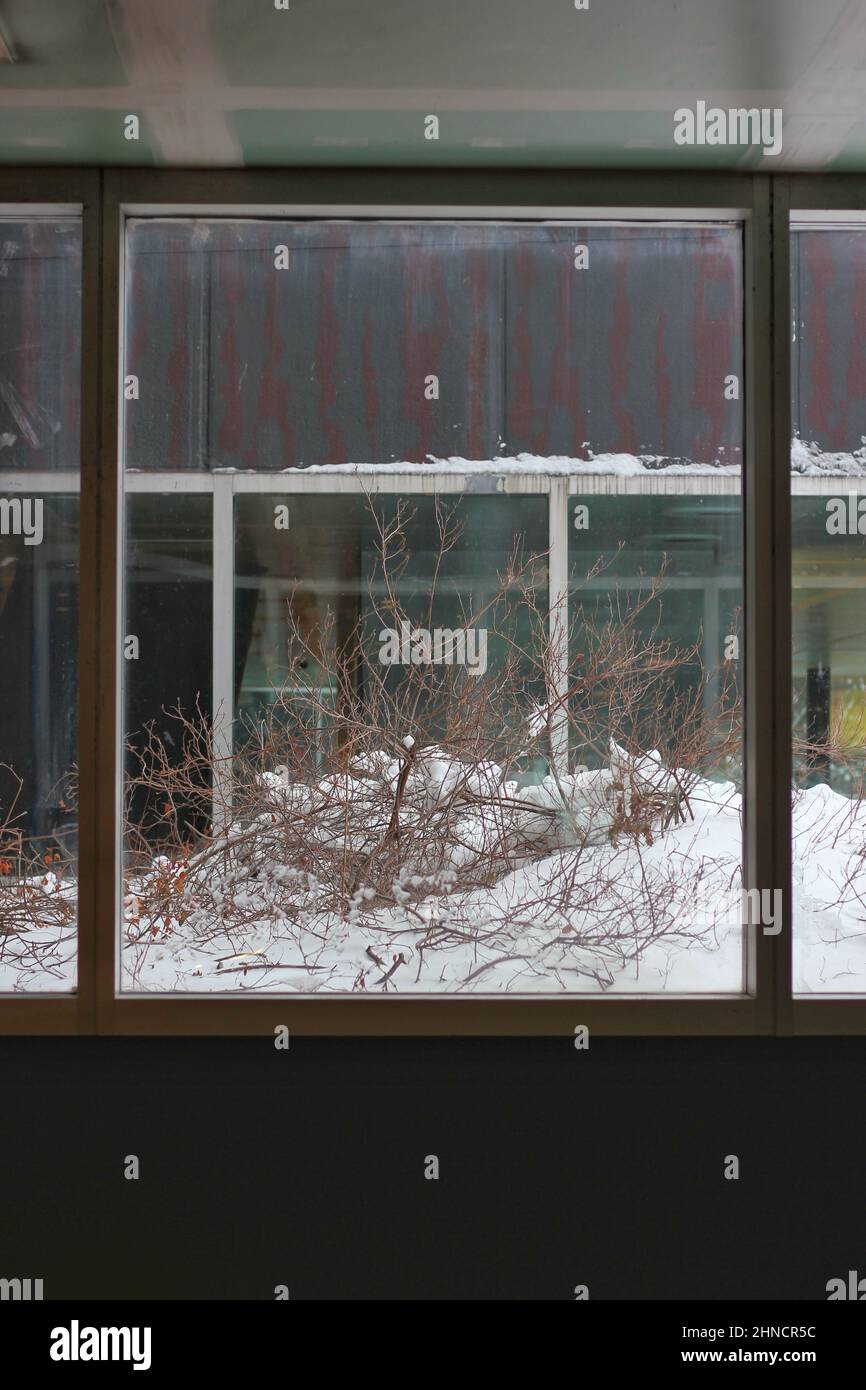 Modern contemporary architecture at IIT’s McCormick Student Center in ...