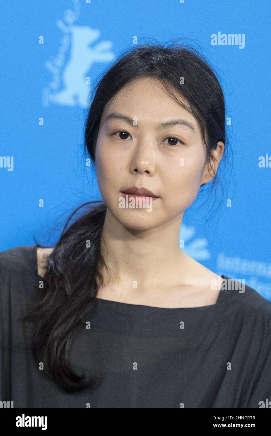 Berlin, Germany on February 16, 2022, Kim Min-hee attending the So-seol ...