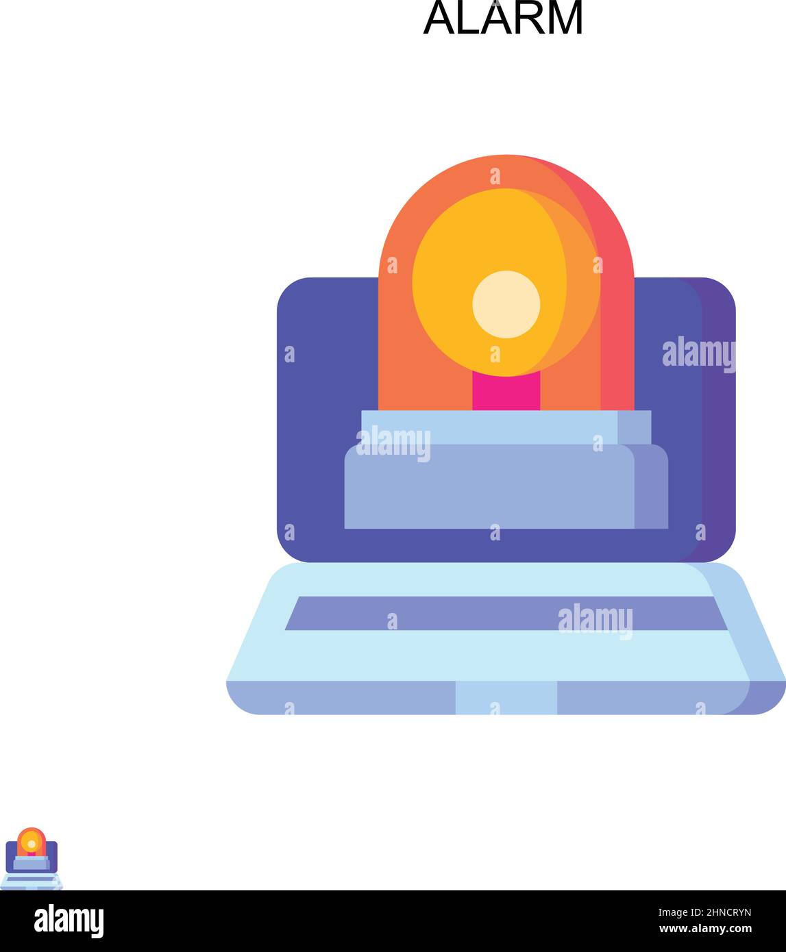 Vintage fire alarm Stock Vector Images - Alamy