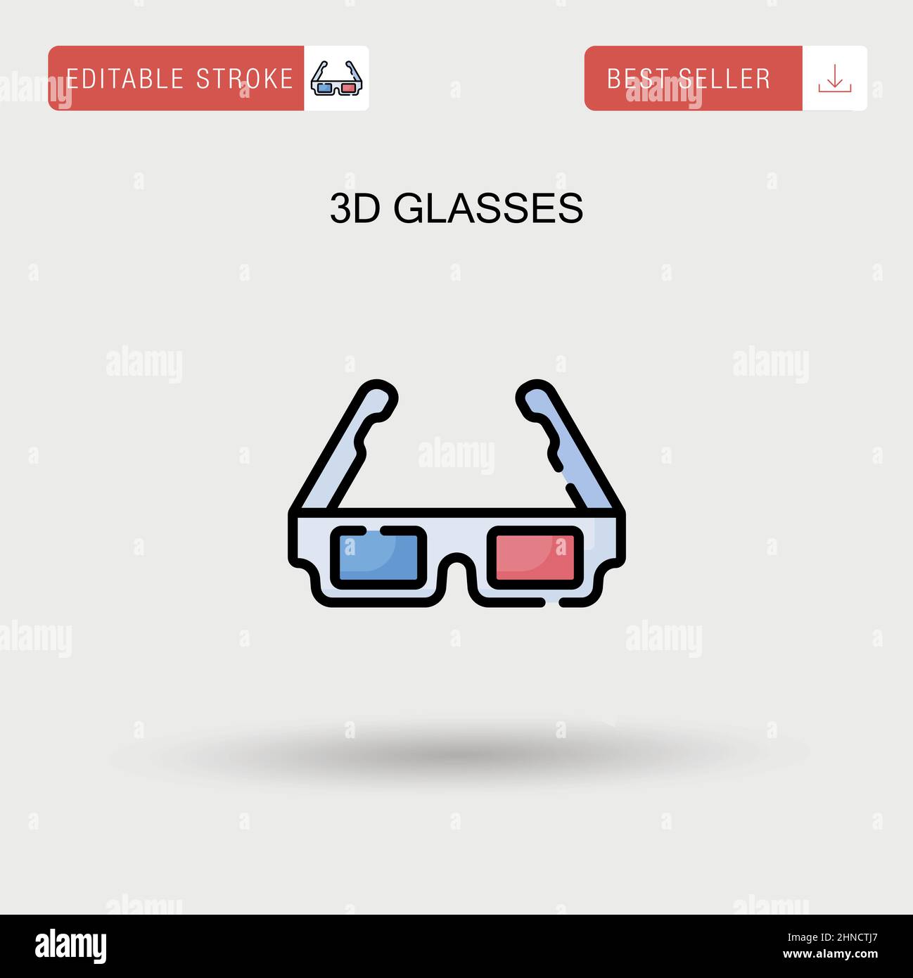 Fun glasses isolated not dog Stock Vector Images - Alamy