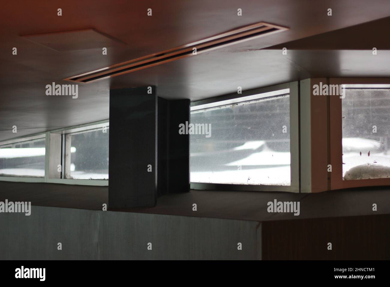 Modern contemporary architecture at IIT’s McCormick Student Center in ...