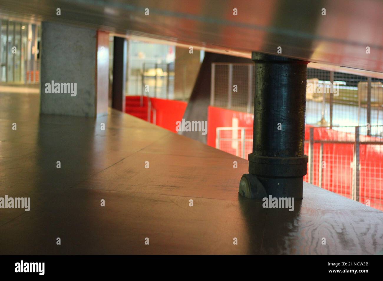 Modern contemporary architecture at IIT’s McCormick Student Center in ...