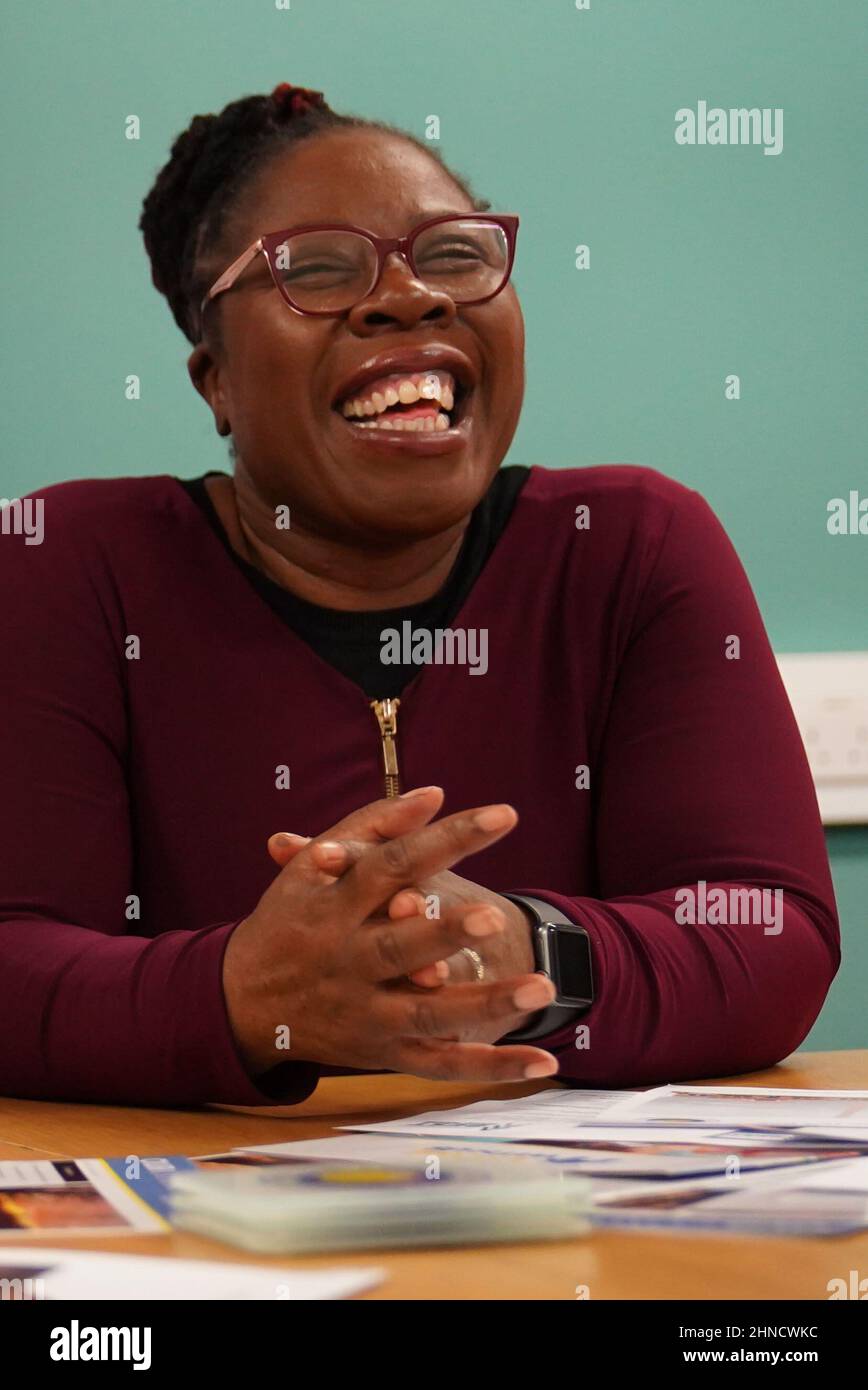 Labour's Erdington by-election candidate Paulette Hamilton at a ...