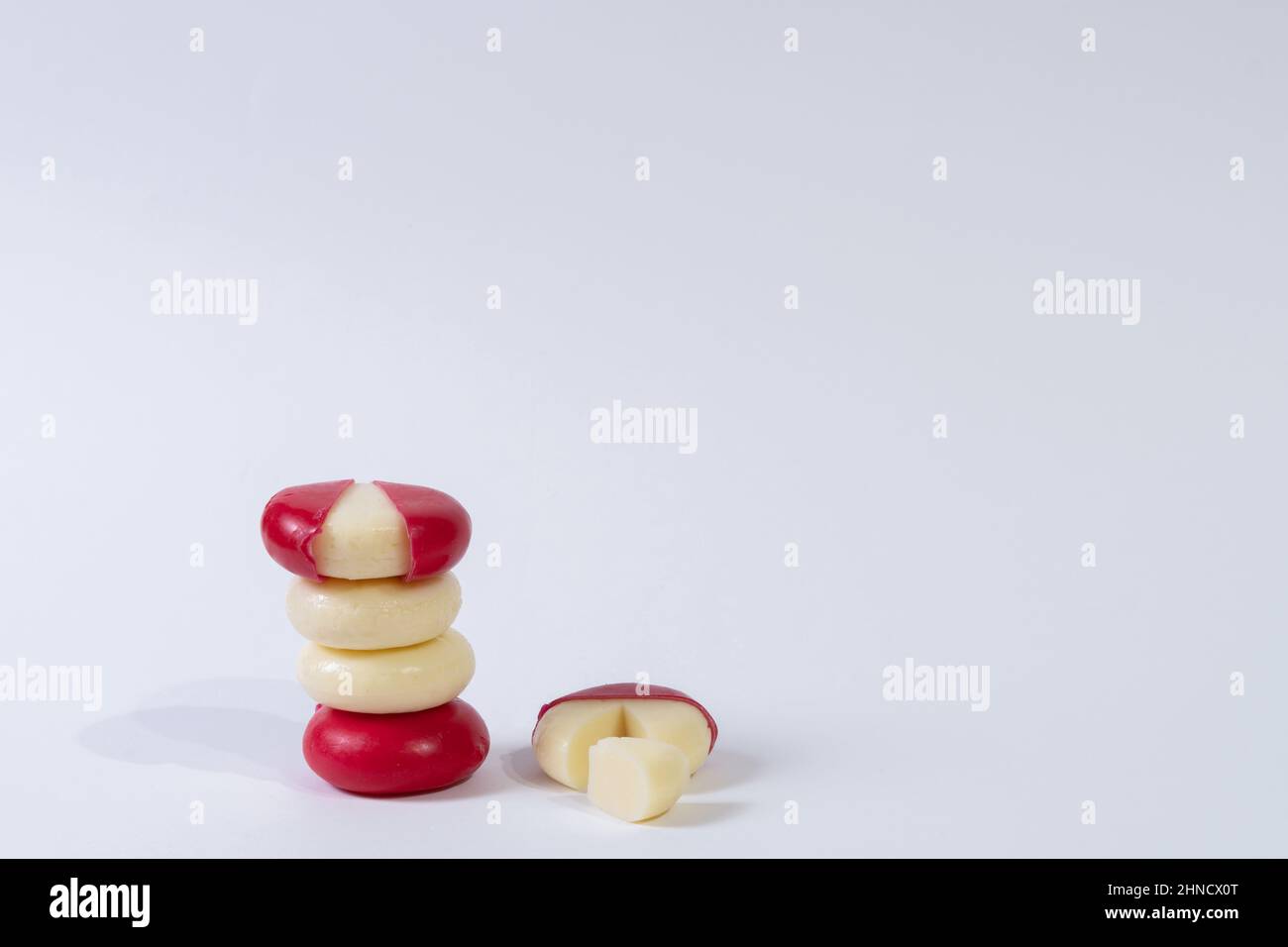 mini edam ball cheese Stock Photo - Alamy
