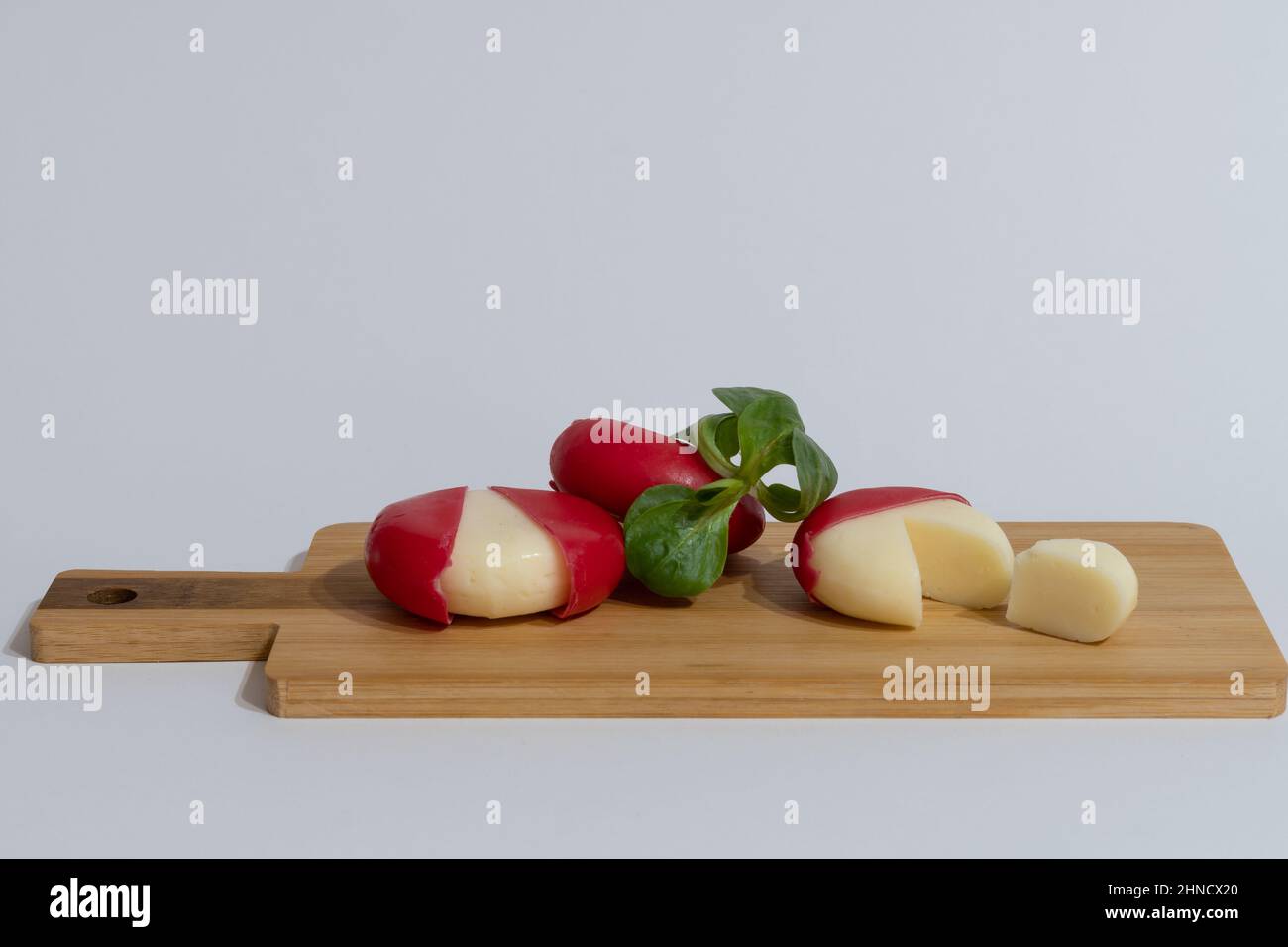 mini edam ball cheese Stock Photo - Alamy