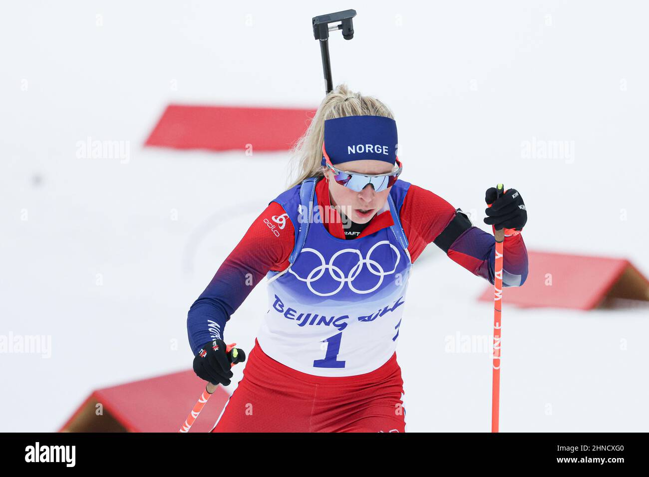 Zhangjiakou, Hebei, China. 11th Feb, 2022. Tiril Eckhoff (NOR) Biathlon ...