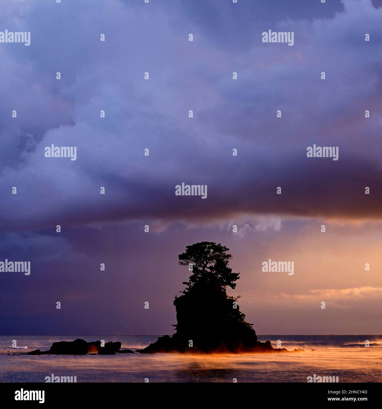 Toyama Prefecture Takaoka City Ameharu Beach Stock Photo - Alamy